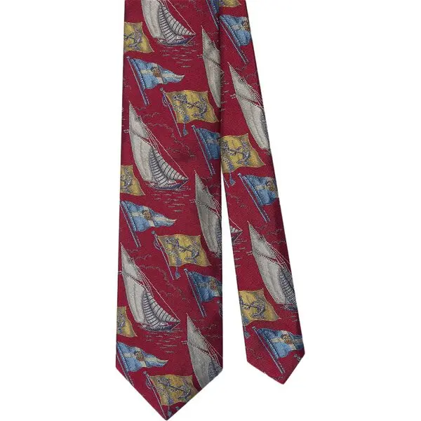 Robert Talbott Silk Necktie - Red