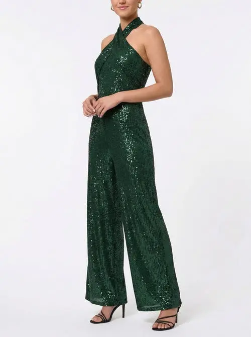 Rachel Rachel Roy Goddess Sequin Jumpsuit
