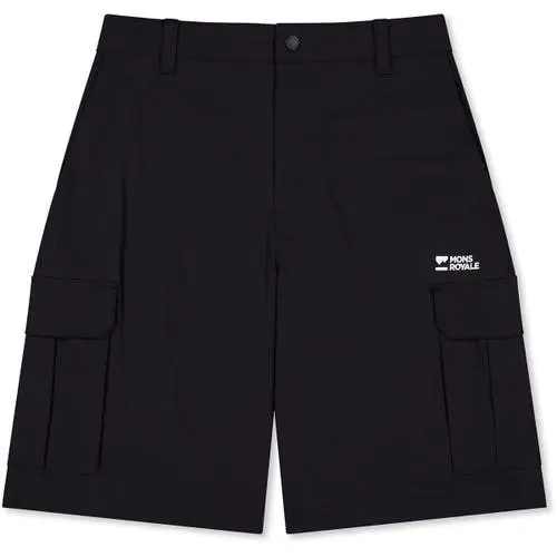 MONS ROYALE All Mission Cargo Short - Black