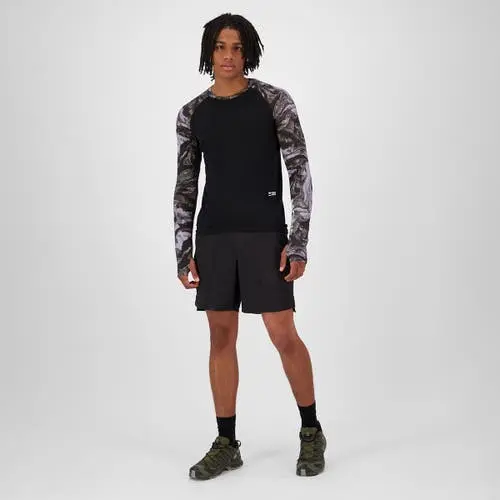 MONS ROYALE Temple Merino Long-sleeve Shirt