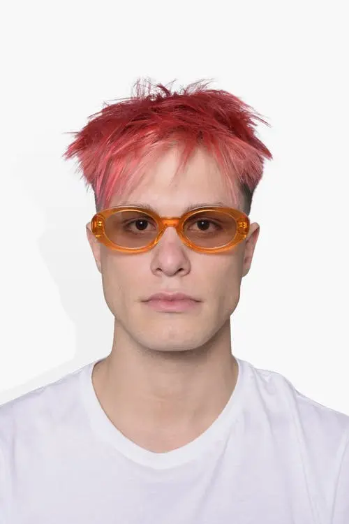 THE CELECT Oval Frame Sunglasses