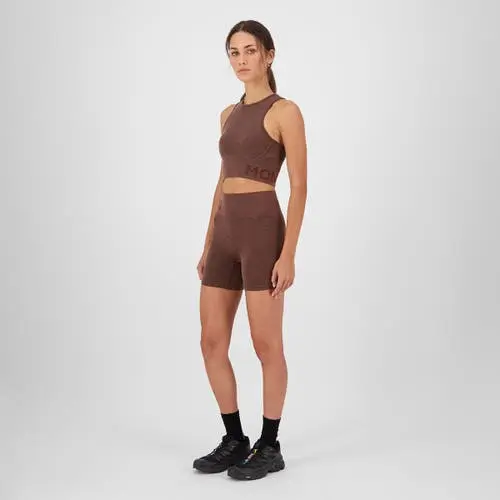 MONS ROYALE Solace Merino Seamless Tank Top - Henna