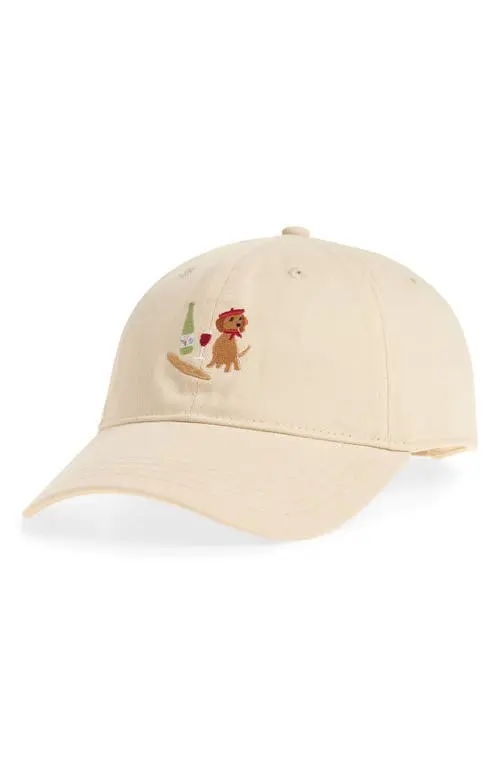 FRASIER STERLING Cotton Canvas Baseball Cap - Tan