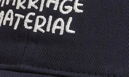 FRASIER STERLING Marriage Material Cotton Canvas Baseball Cap