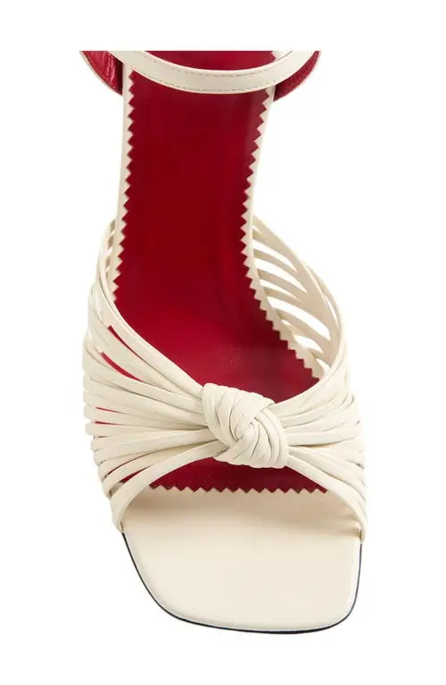 Valentino Garavani Annet Block Heel Sandal - Ivory
