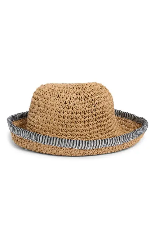 Missoni Straw Fedora - 0002 Tan