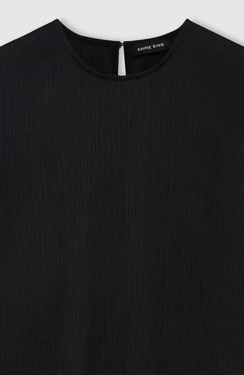 ANINE BING Malia Top - Black