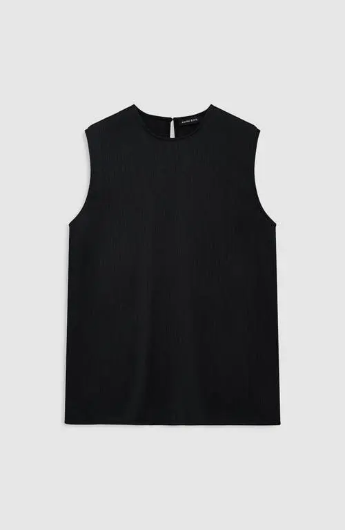 ANINE BING Malia Top - Black