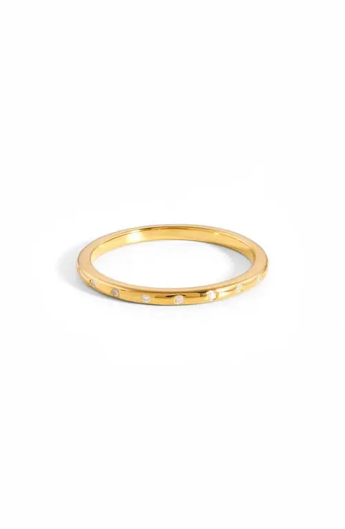 MISSOMA Solar Studded Stacking Ring - Gold