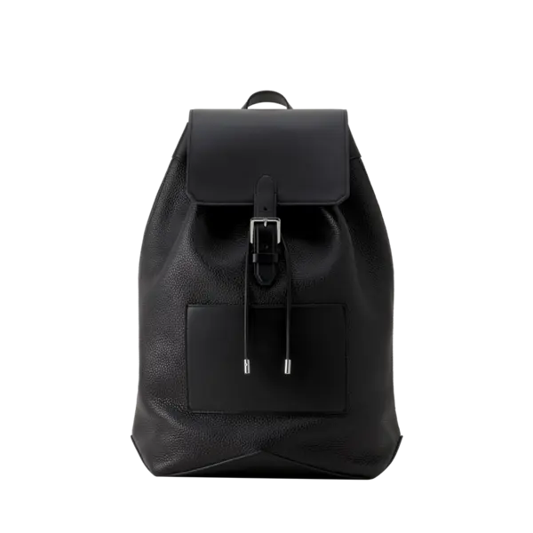 LANVIN Leather Backpack - Black