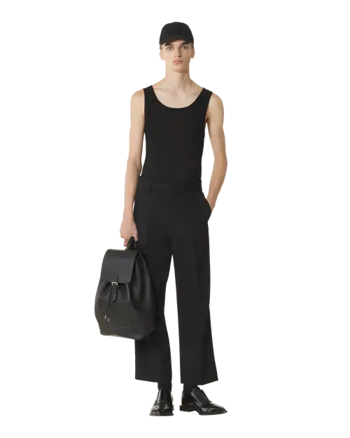LANVIN Zaino Leather Backpack