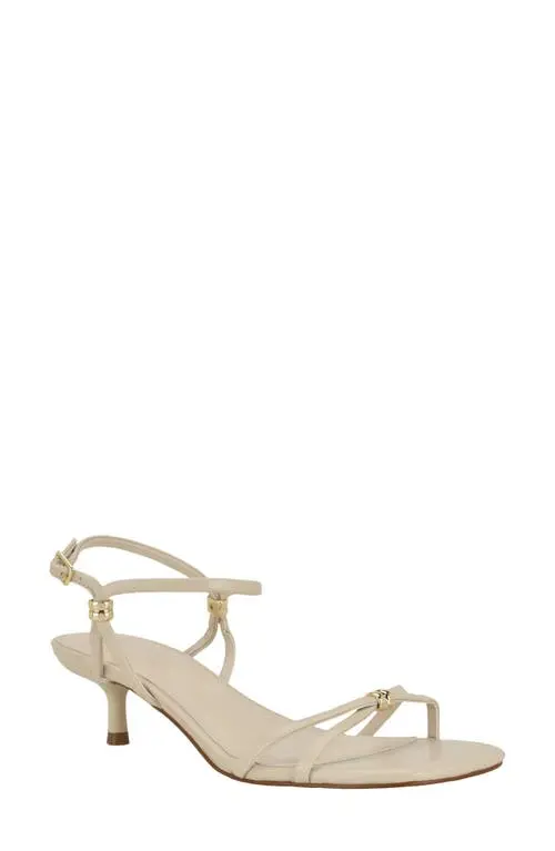 Calvin Klein Rivine Ankle Strap Sandal - Ivory