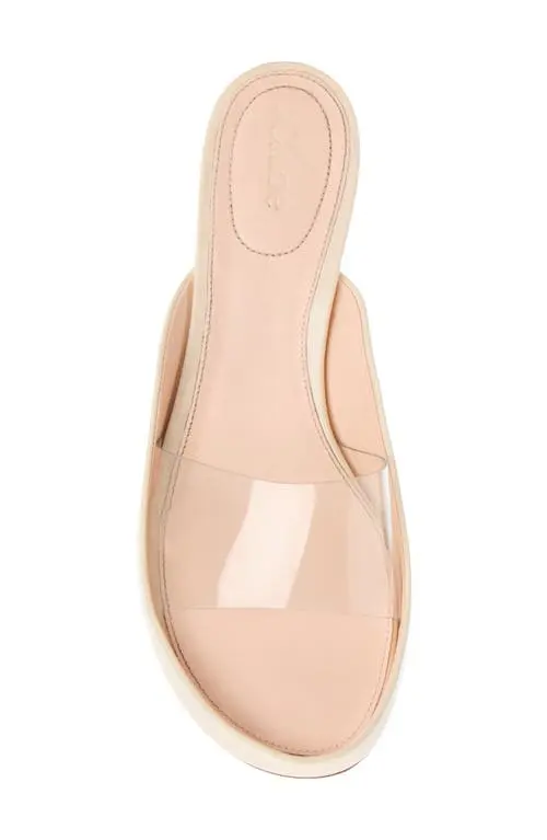 Chloé Junie Kitten Heel Mule - Soft Ivory