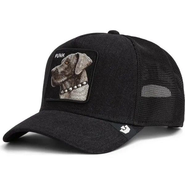 GOORIN BROS Punk Dawg Trucker Hat - Black Denim