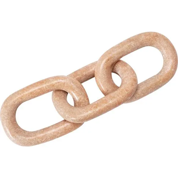 STORIED HOME Decorative Chain - Pink