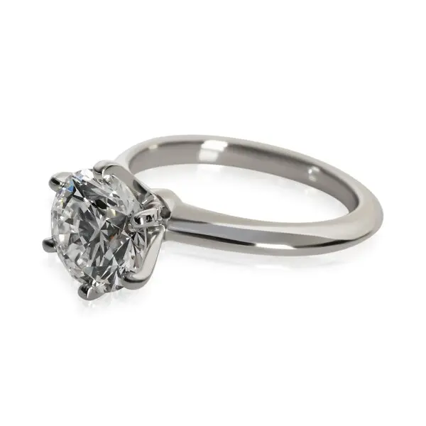 Tiffany & Co. 1.86 Ct Round Brilliant Diamond Ring