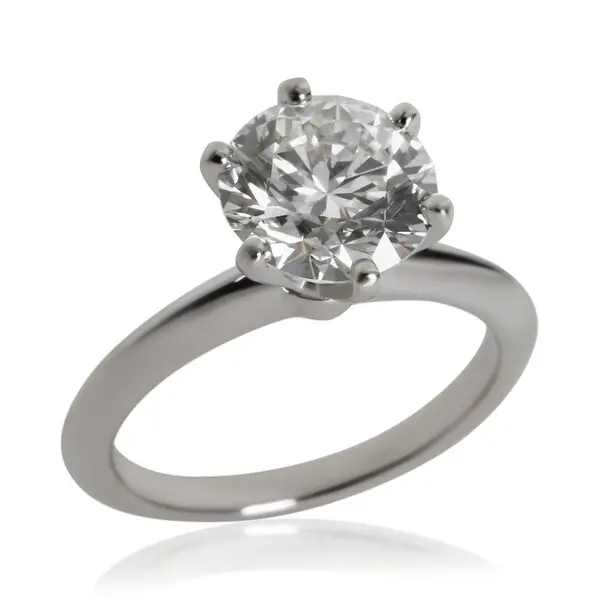 Tiffany & Co. 1.86 Ct Round Brilliant Diamond Ring