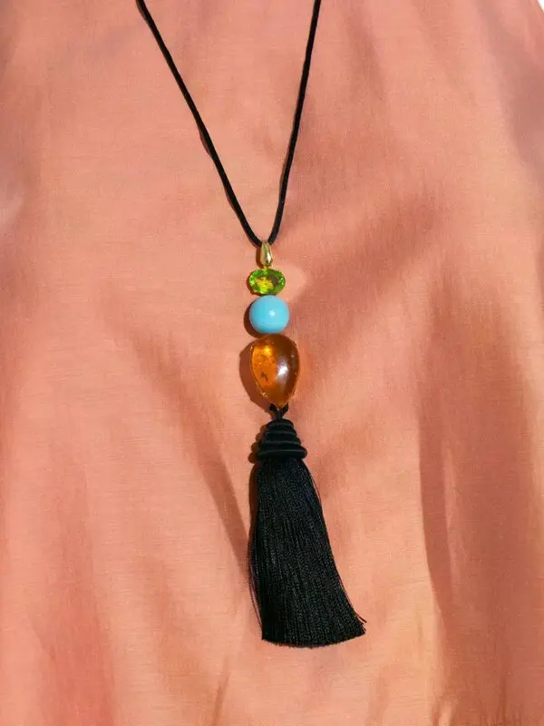 JENNIFER BEHR Izzie Tassel Necklace