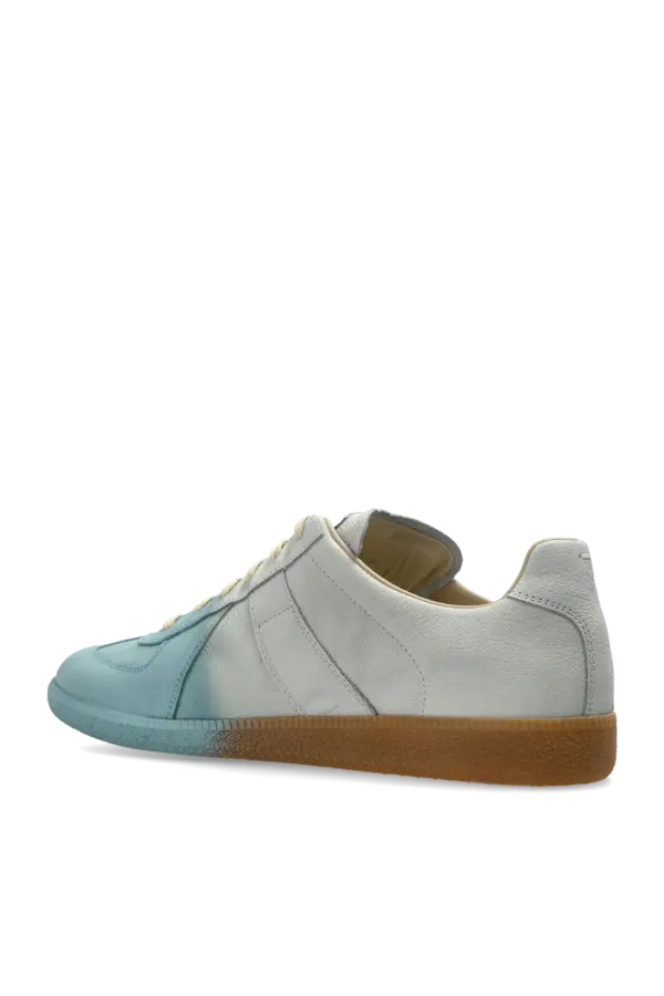 MAISON MARGIELA Leather Sneakers - Blue