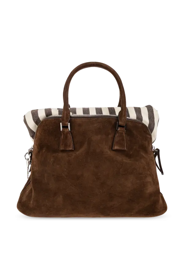 MAISON MARGIELA 5ac Soft Medium Handbag - Brown
