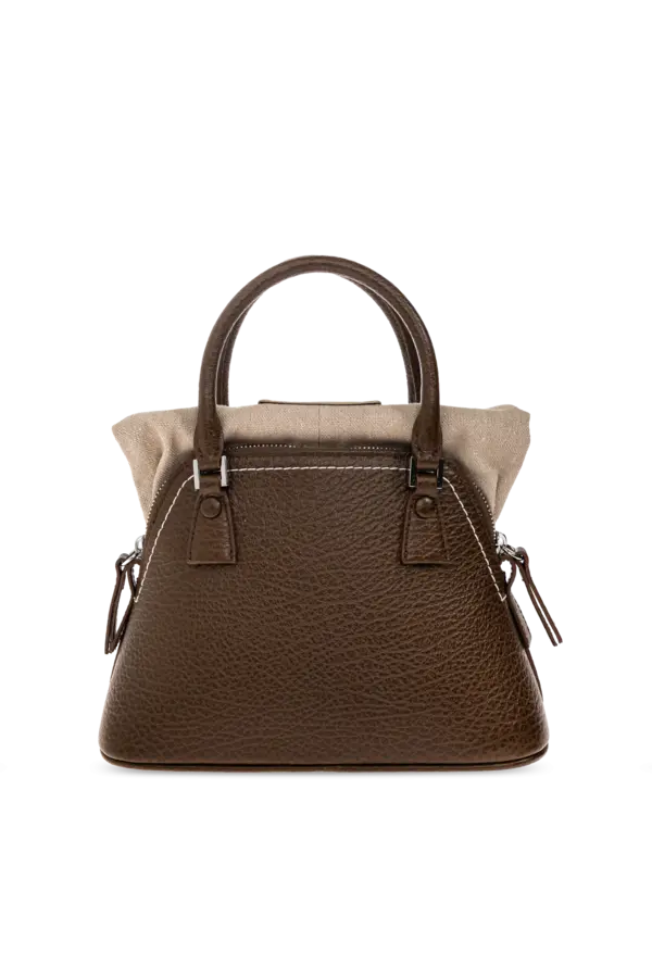 MAISON MARGIELA 5ac Classique Micro Handbag - Brown