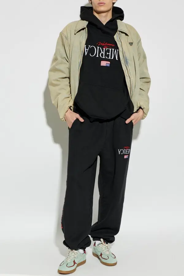 WILLY CHAVARRIA Sweatpants With Patch