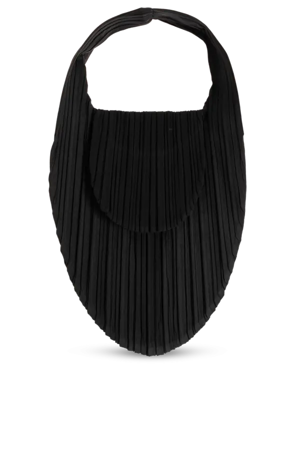 Issey Miyake Pleated Handbag - Black