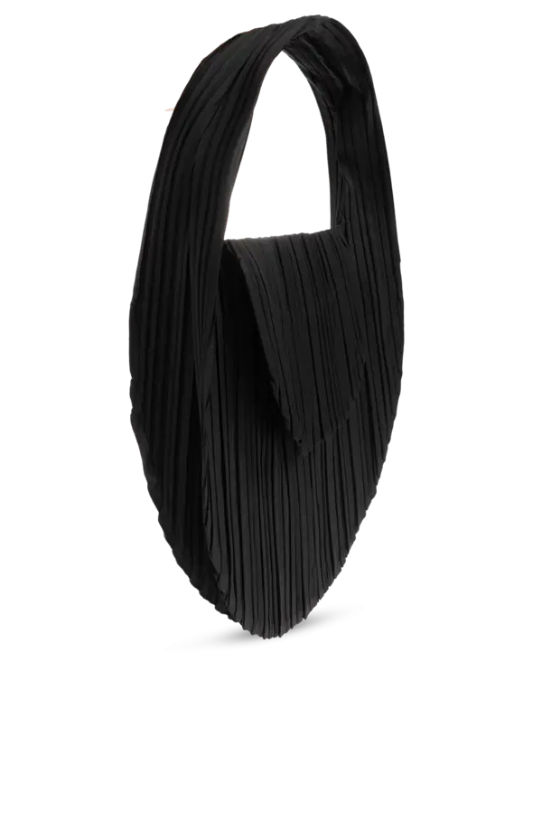 Issey Miyake Pleated Handbag - Black