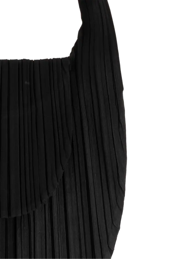 Issey Miyake Pleated Handbag - Black