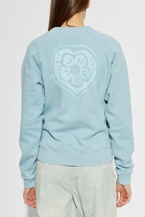 Kenzo Sweatshirt With Embroidered Logo