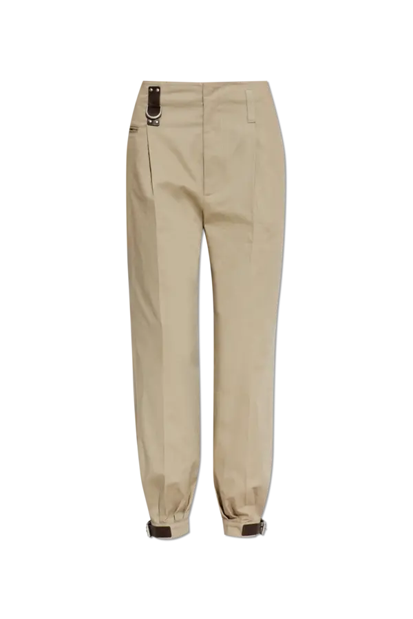 Moschino Wide-leg Trousers - Beige