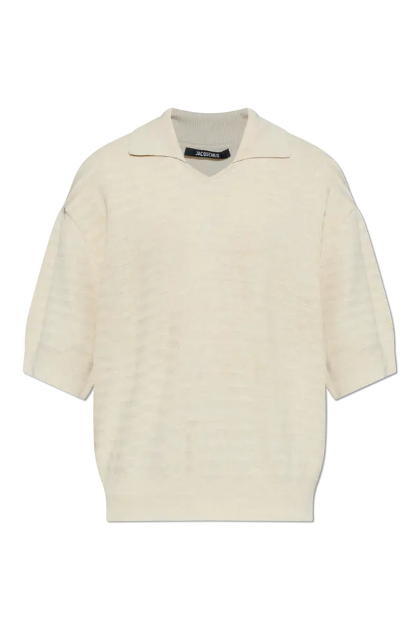 Jacquemus Cotton Polo - Cream