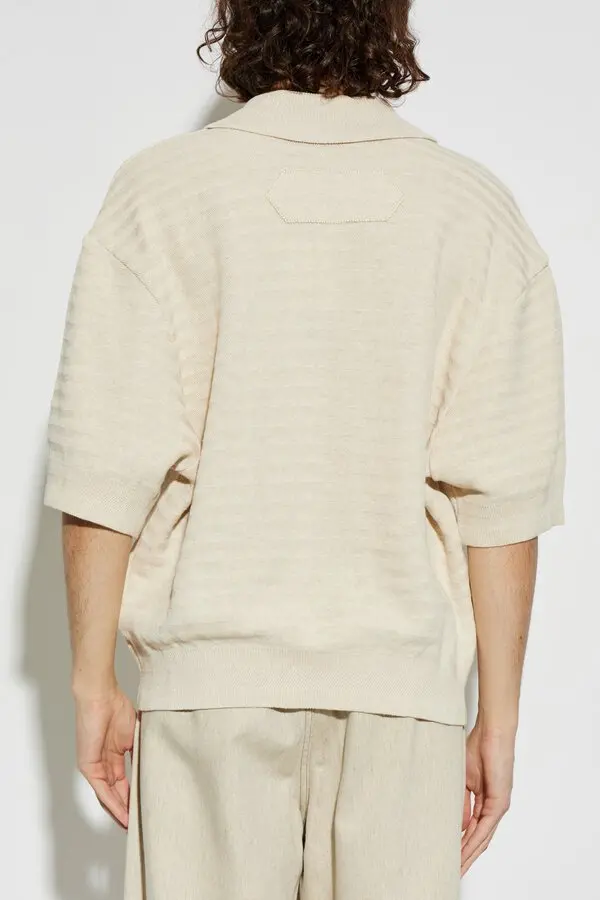 Jacquemus Cotton Polo - Cream