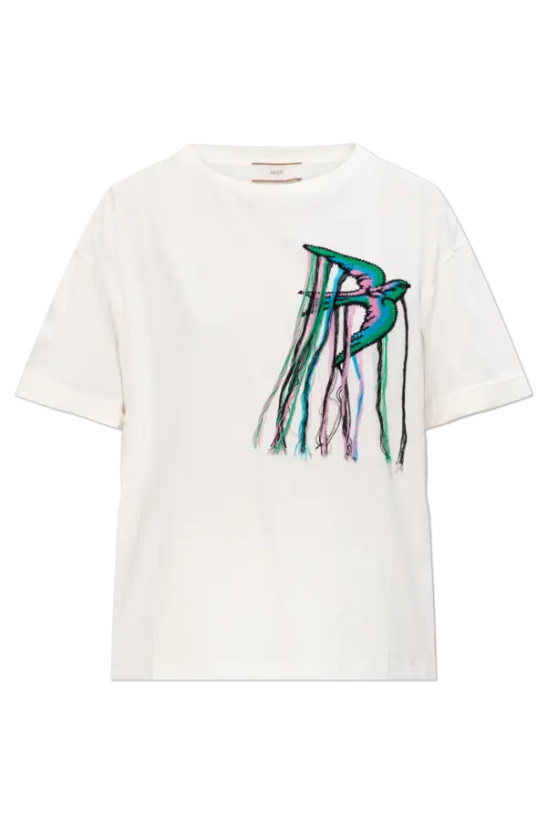 AKEP T-shirt With Patch - White