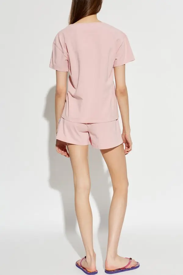 Moschino Two-piece Pajamas With Logo