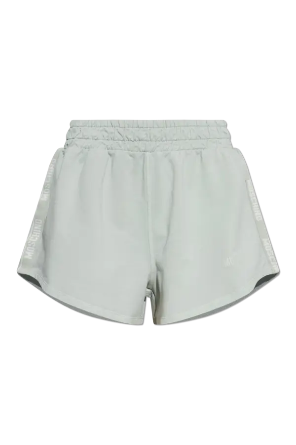 Moschino Logo Shorts - Green