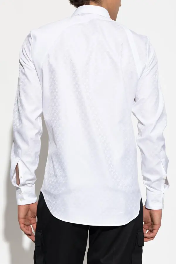 Alexander McQueen Shirt With Monogram - White