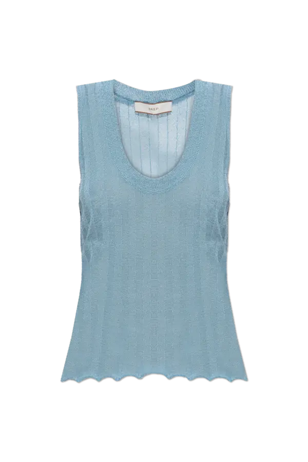 AKEP Sleeveless Knit Top