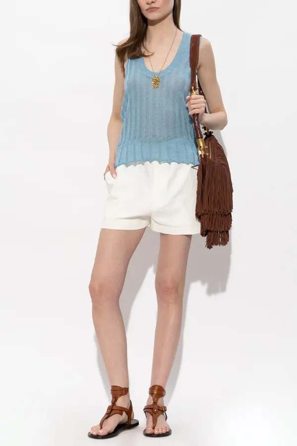 AKEP Sleeveless Knit Top