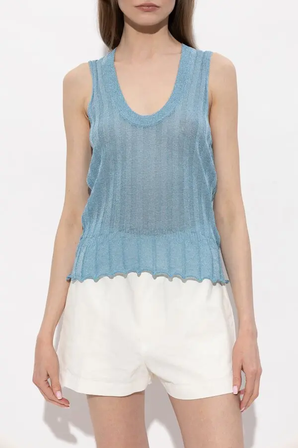 AKEP Sleeveless Knit Top