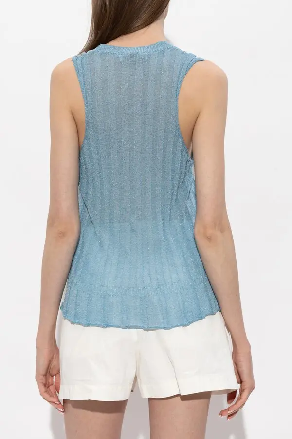 AKEP Sleeveless Knit Top