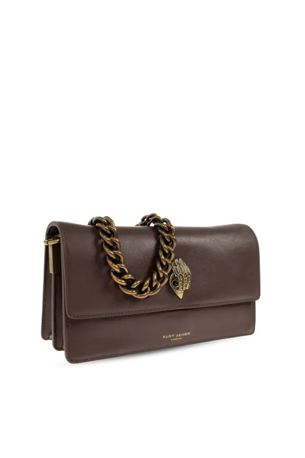 Kurt Geiger Sloane Soft Shoulder Bag - Brown