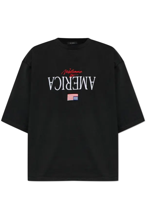 WILLY CHAVARRIA Oversize' T-shirt - Black