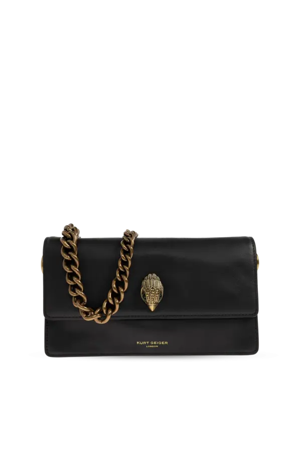 Kurt Geiger Sloane Soft Shoulder Bag - Black