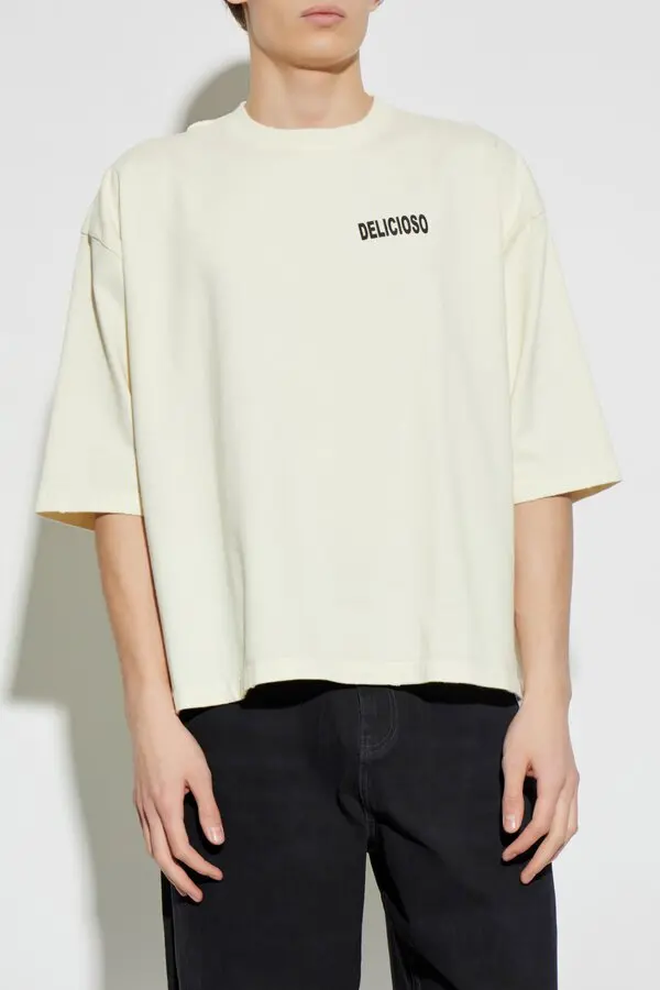 WILLY CHAVARRIA T-shirt With Print - Cream