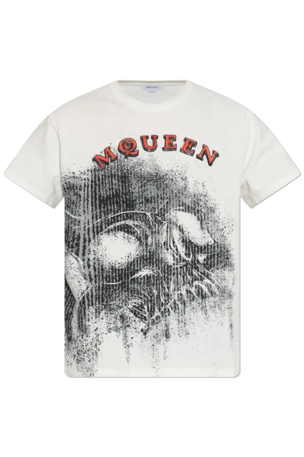 Alexander McQueen T-shirt With Print - White