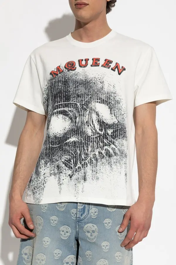 Alexander McQueen T-shirt With Print - White