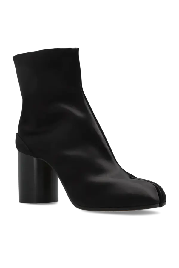 MAISON MARGIELA Heeled Tabi Ankle Boots - Black