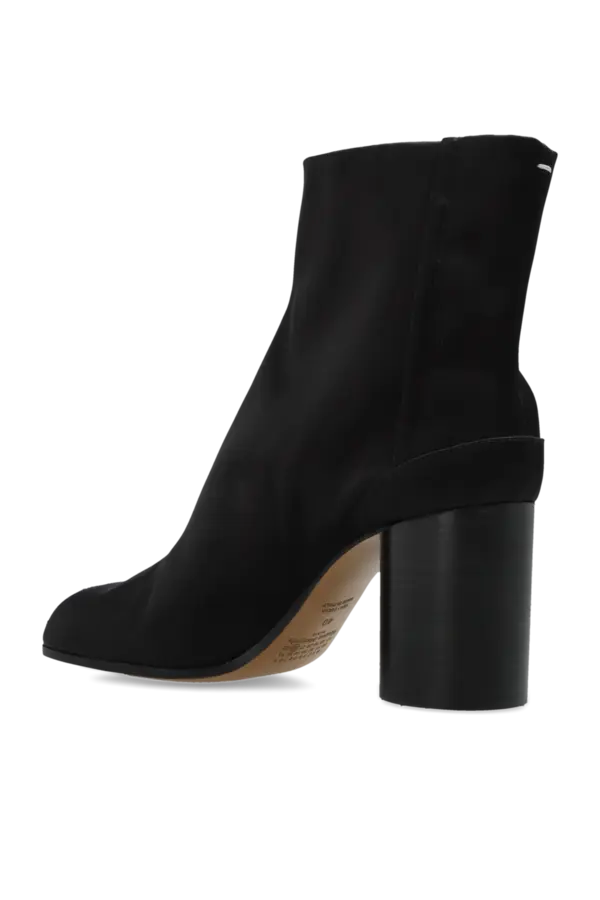 MAISON MARGIELA Heeled Tabi Ankle Boots - Black