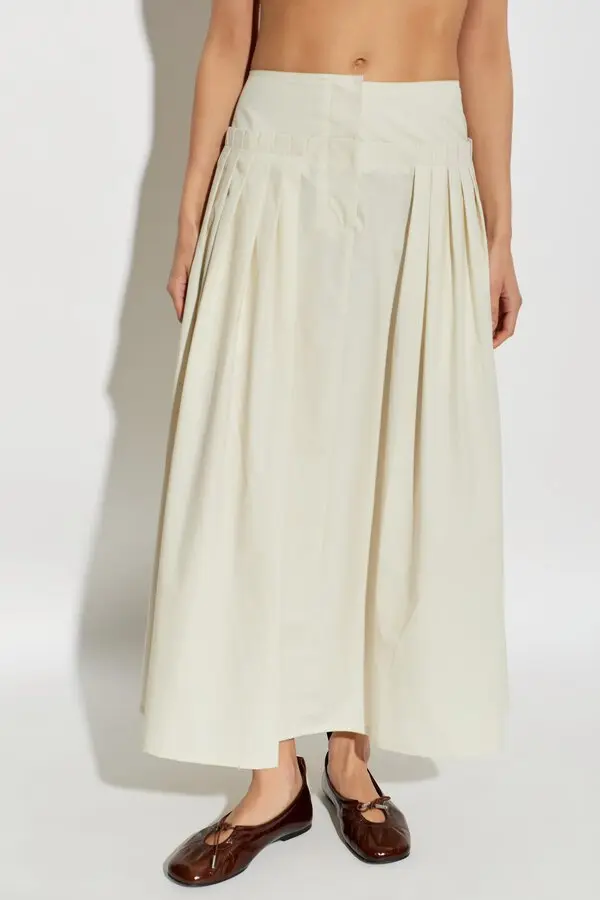 Studio Nicholson Agat’ Maxi Skirt - Cream
